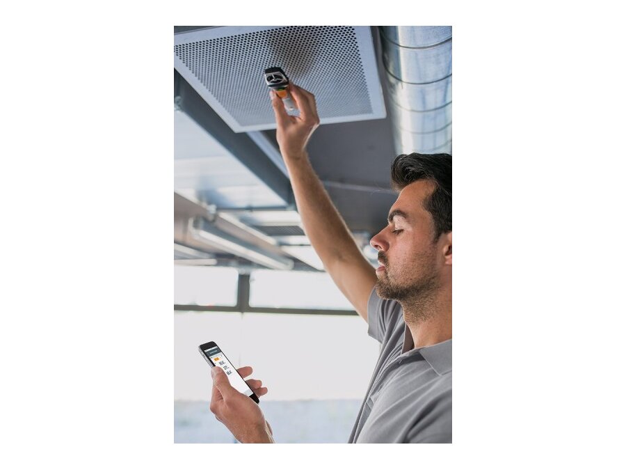 Anemometr wiatraczkowy SmartSonda Testo 410i | Schiessl